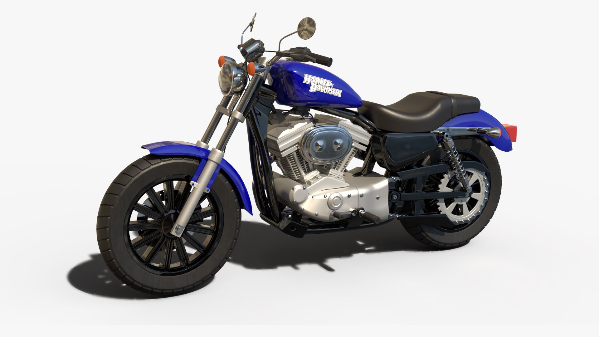 3D Harley Davidson Motorcycle 3D - TurboSquid 2063816