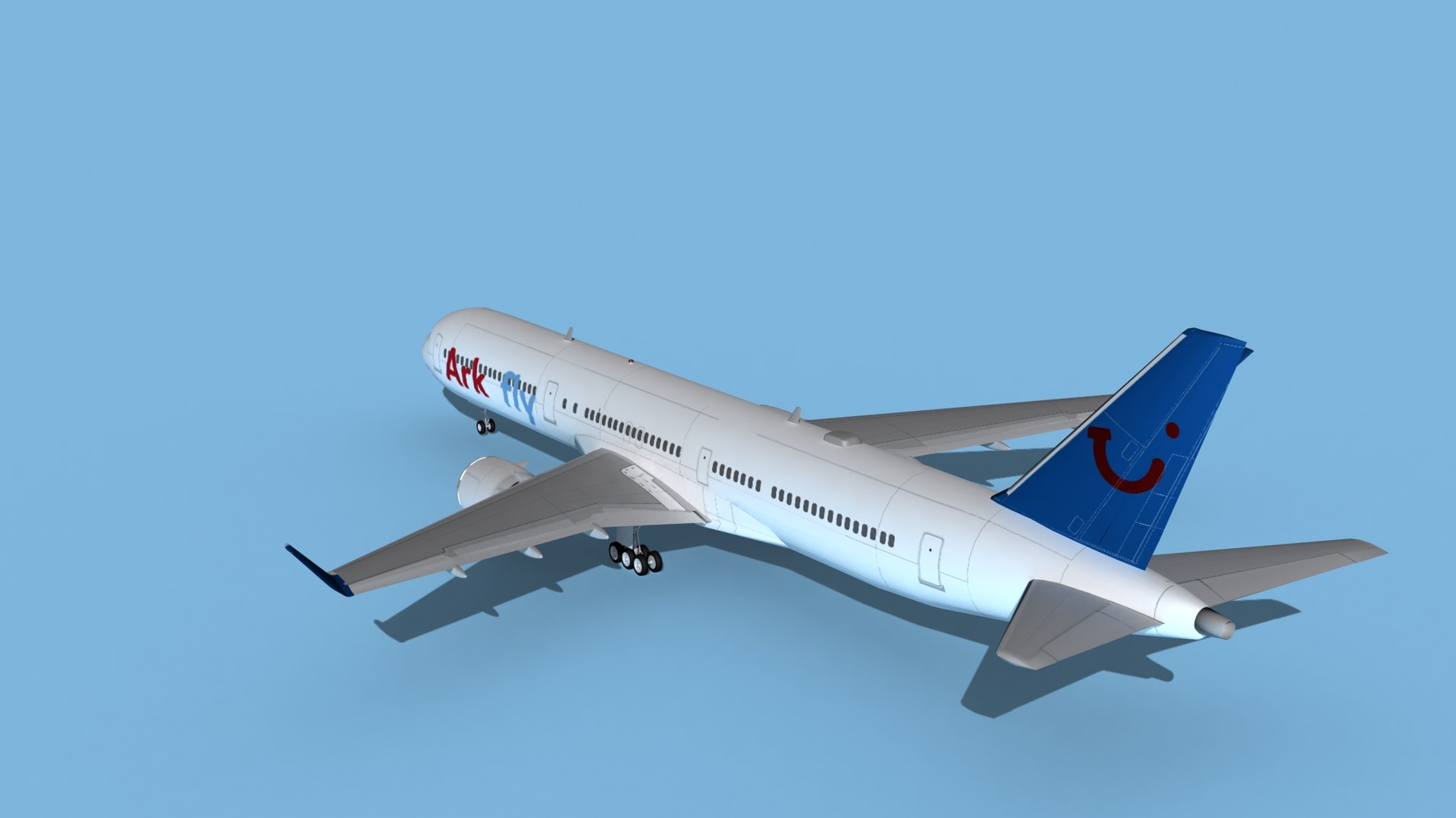 Boeing 767-400 Arkfly 3D Model - TurboSquid 1911936