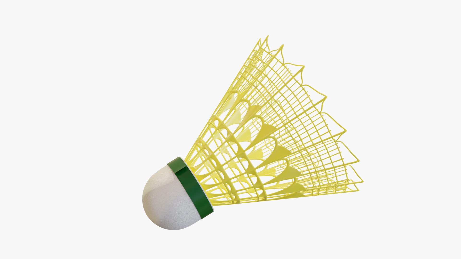 3D Model Badminton Shuttlecock - TurboSquid 2235775