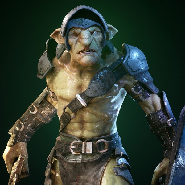 哥布林3D模型下载| TurboSquid