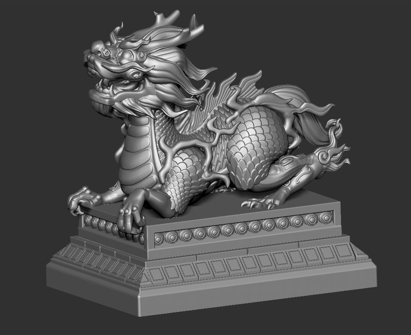 3D Kirin Model - TurboSquid 1609768