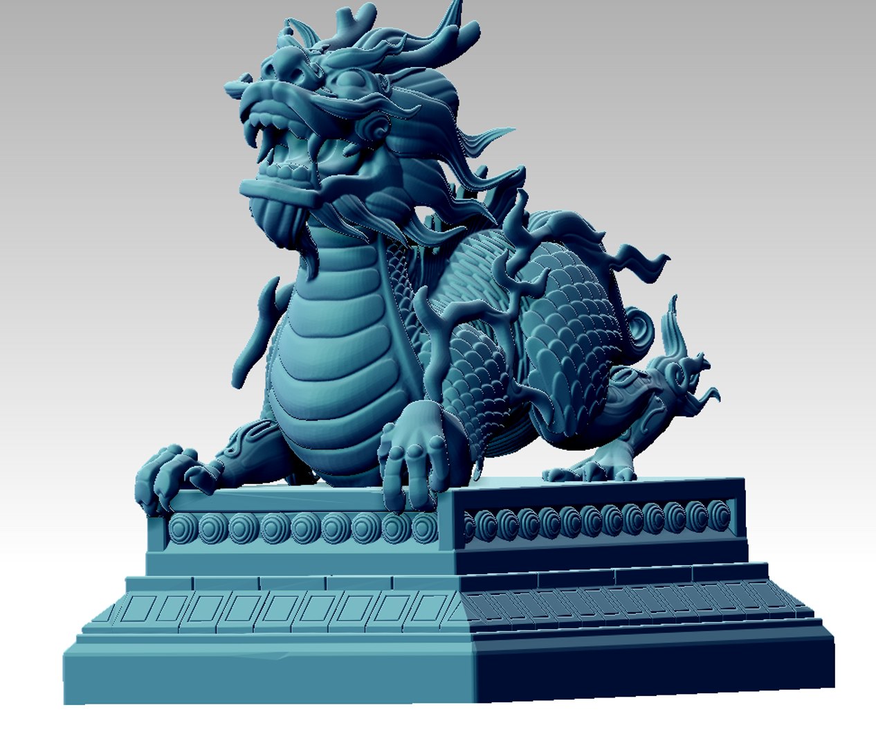 3D Kirin Model - TurboSquid 1609768