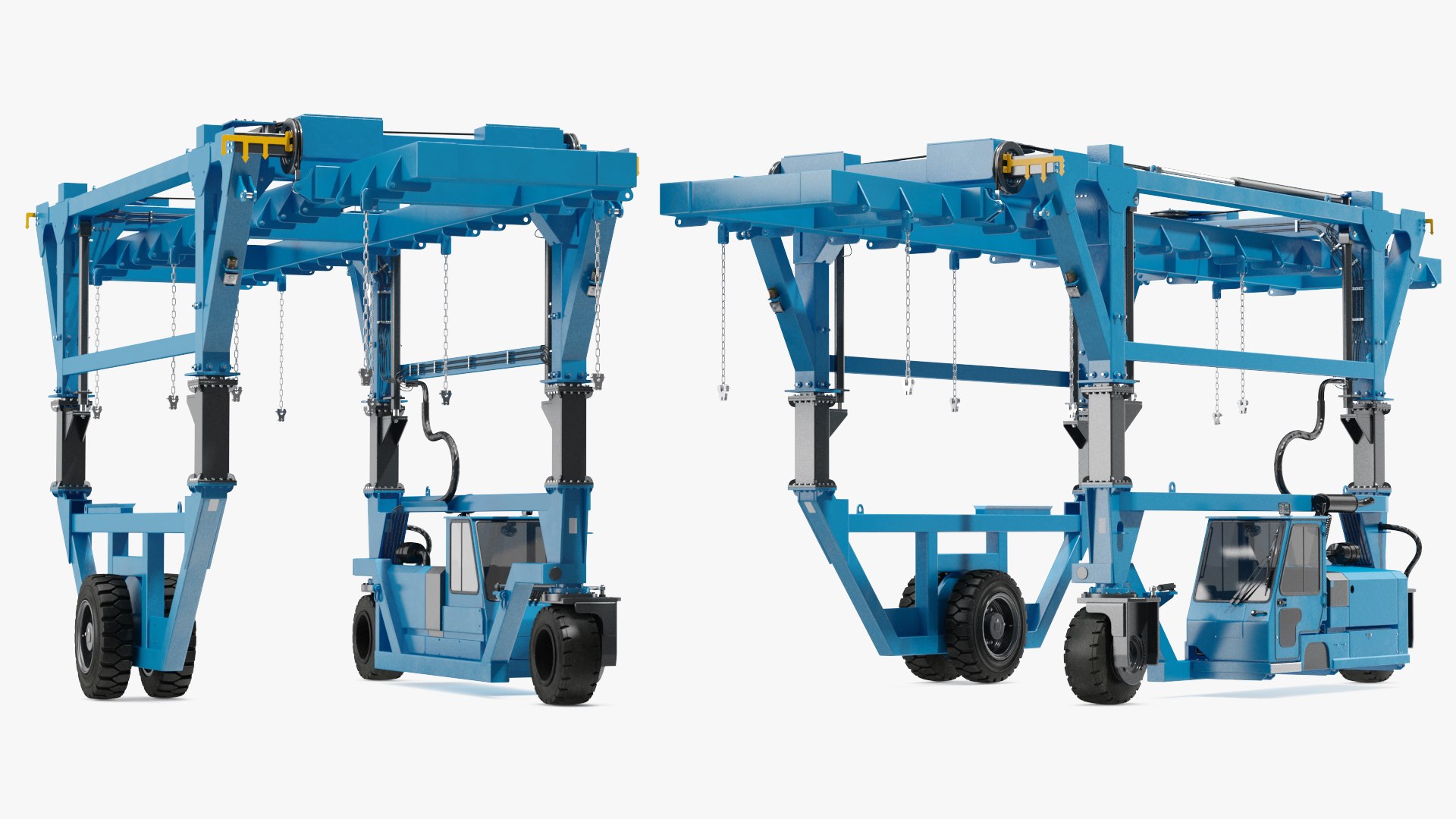 3D Model Straddle Carrier New - TurboSquid 1452180