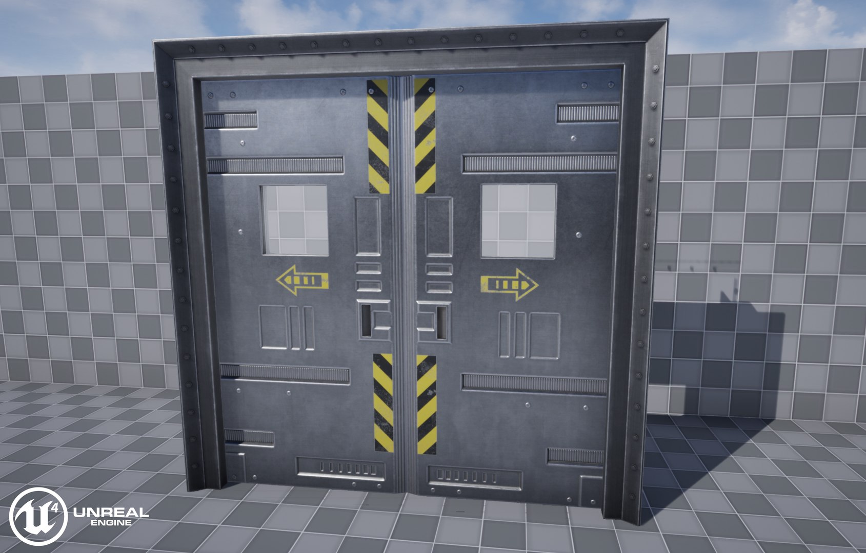 Security Doors Model - TurboSquid 1419706