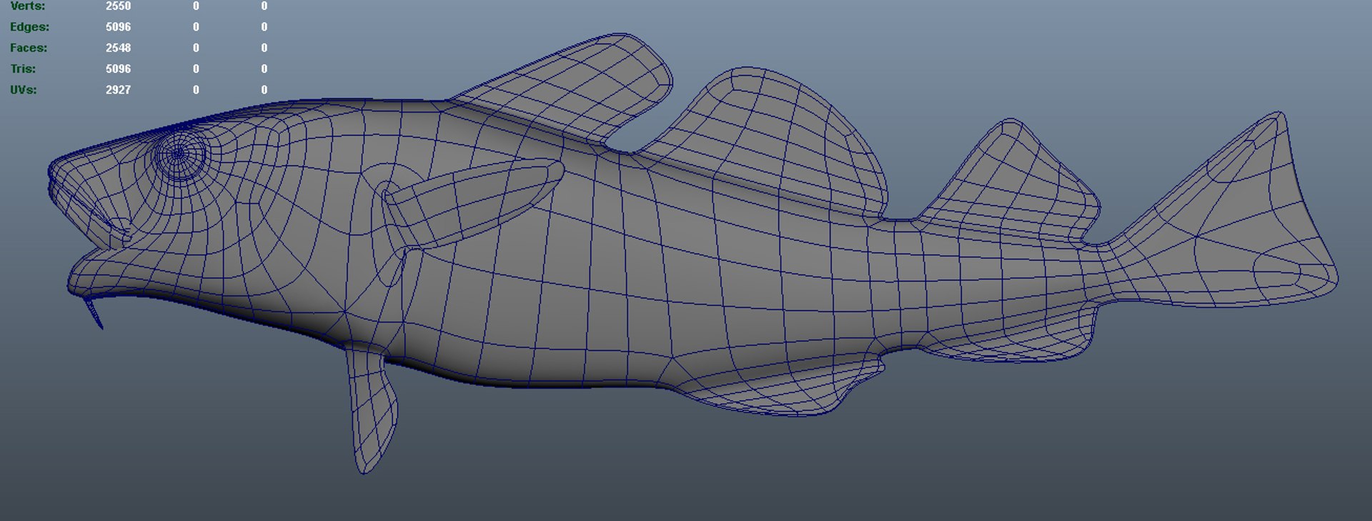 3D Model Cod Fish - TurboSquid 1328850