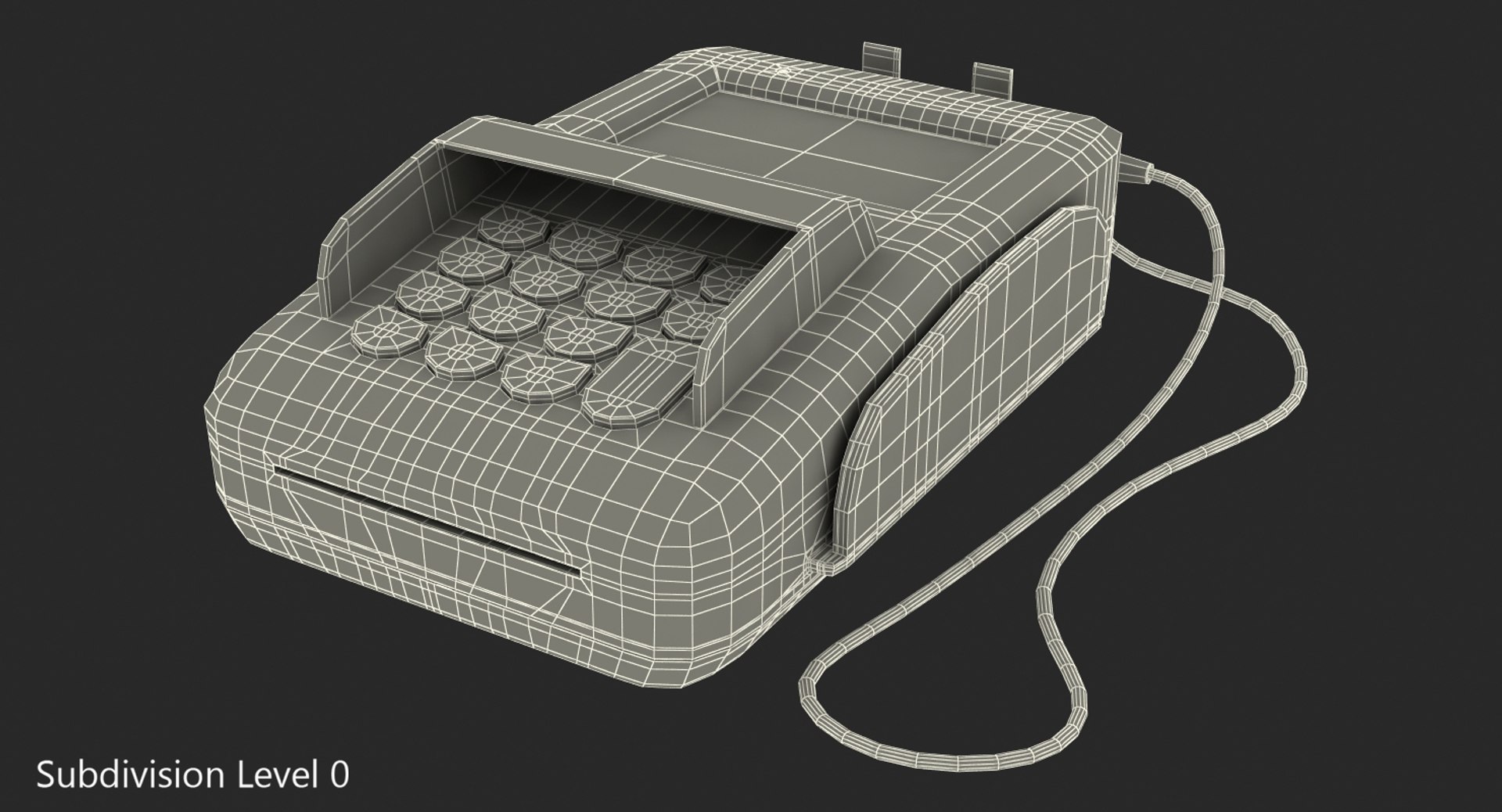 3D retail pos credit card - TurboSquid 1209490