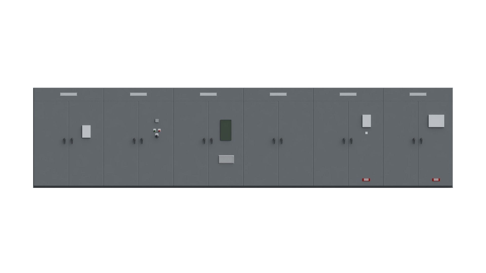 3D Switchboard 08 Low-poly 3D Model - TurboSquid 1934033