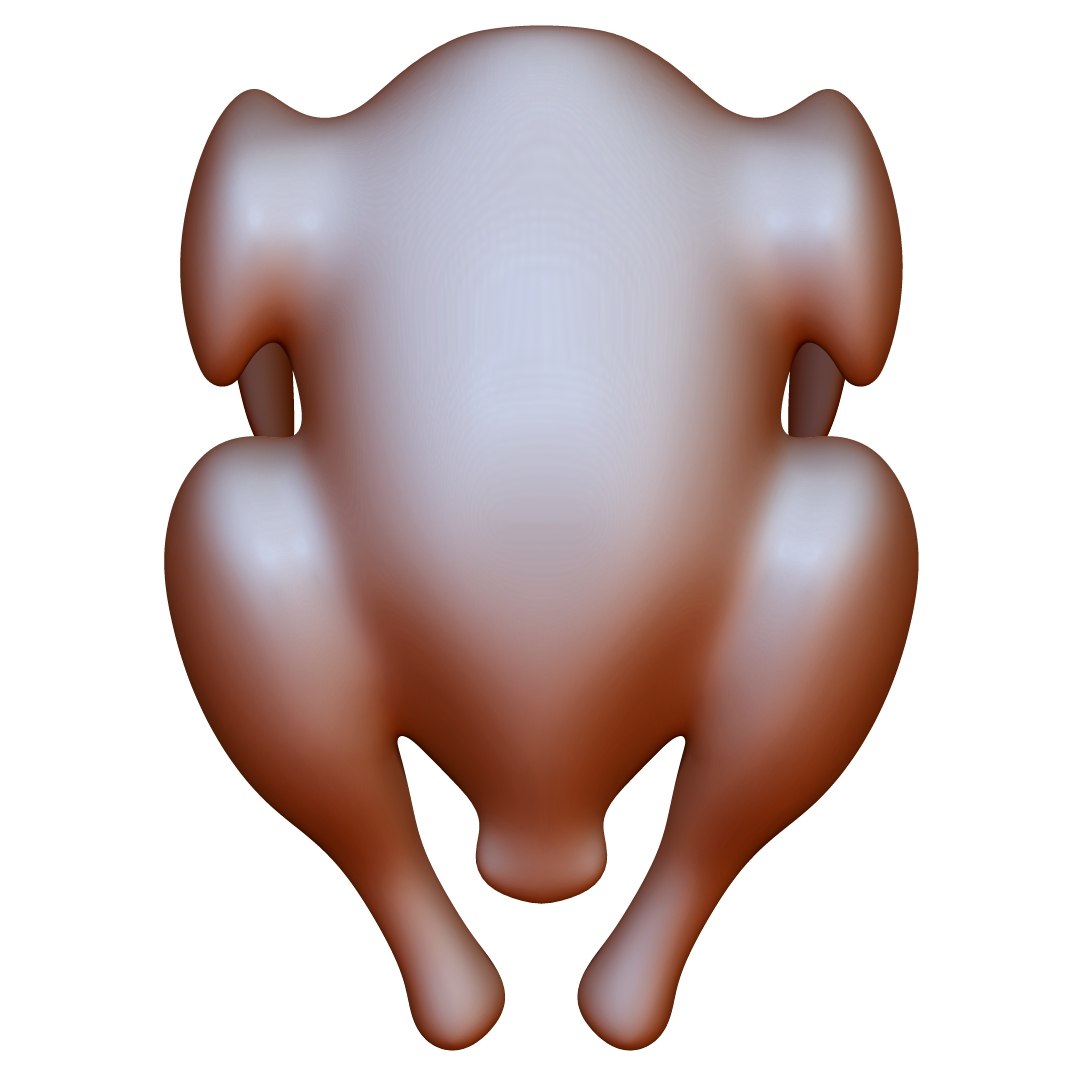 Roasted Chicken 3D Model - TurboSquid 1319511