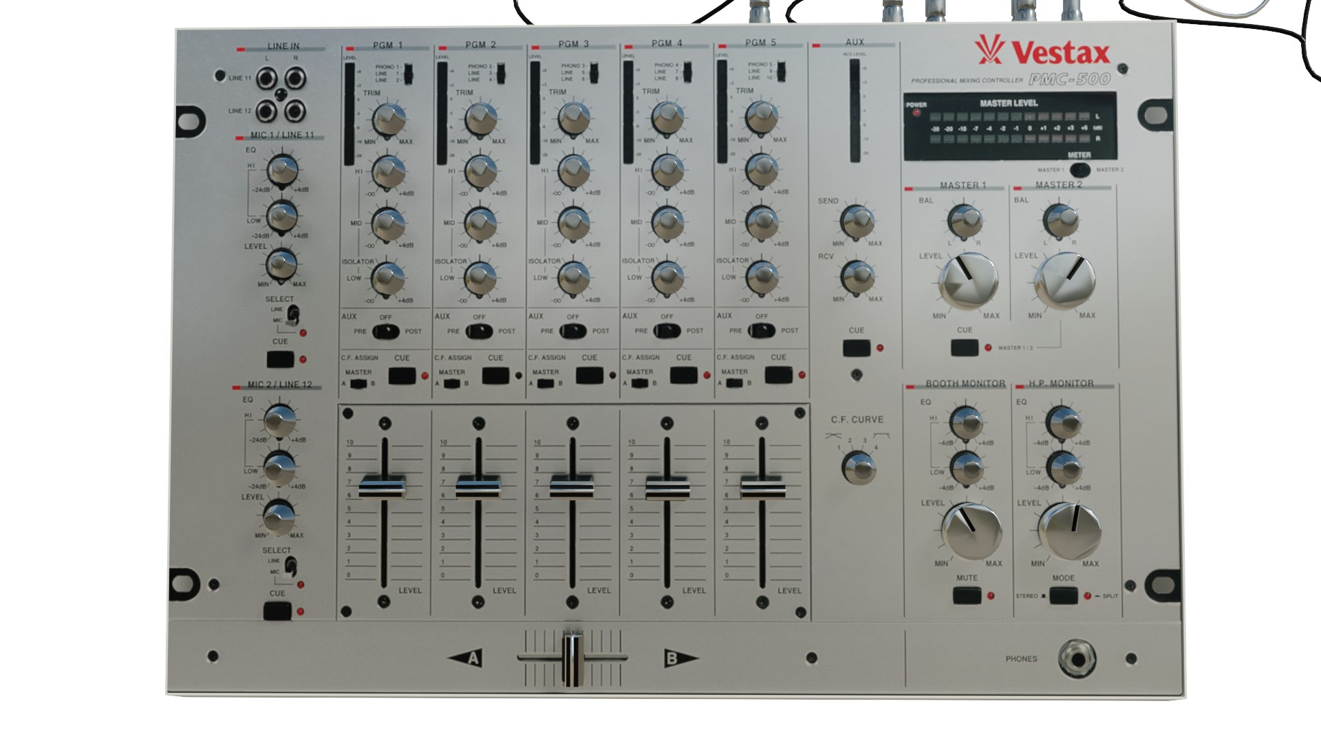 3D Mixer Audio Vestax - TurboSquid 1885558