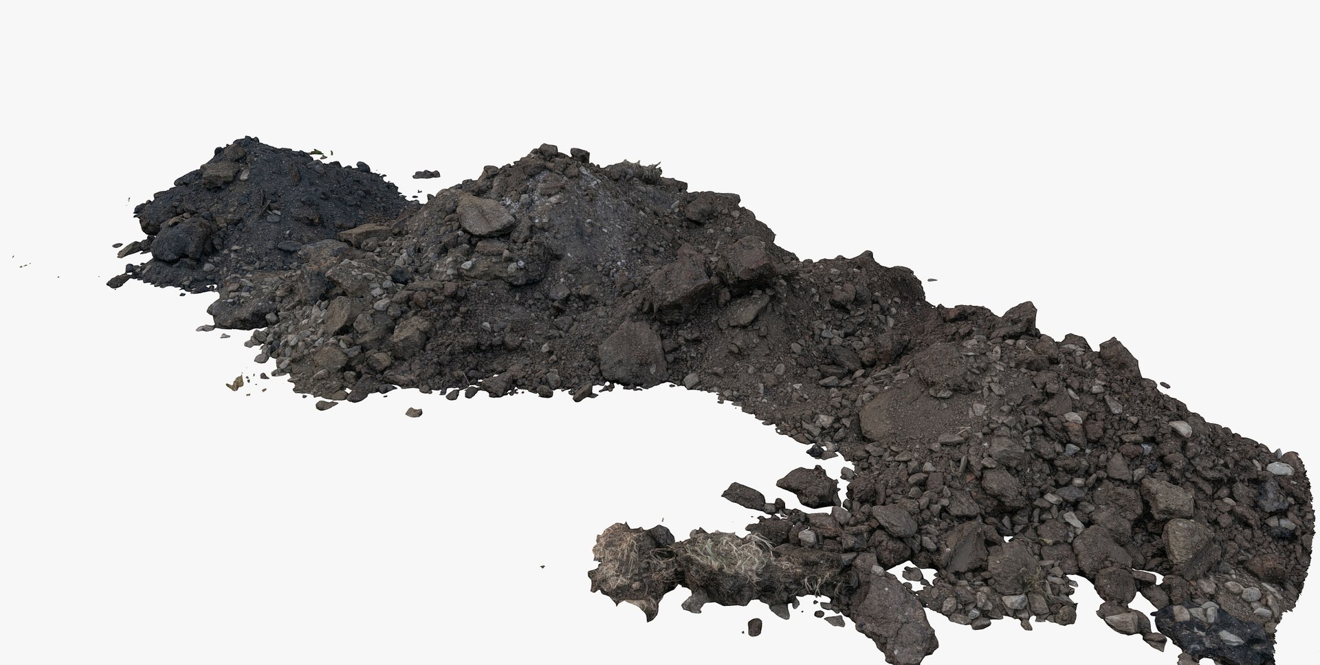 Piles Of Dark Construction Gardening Soil Mud Land Earth Dirt Heap Pile ...