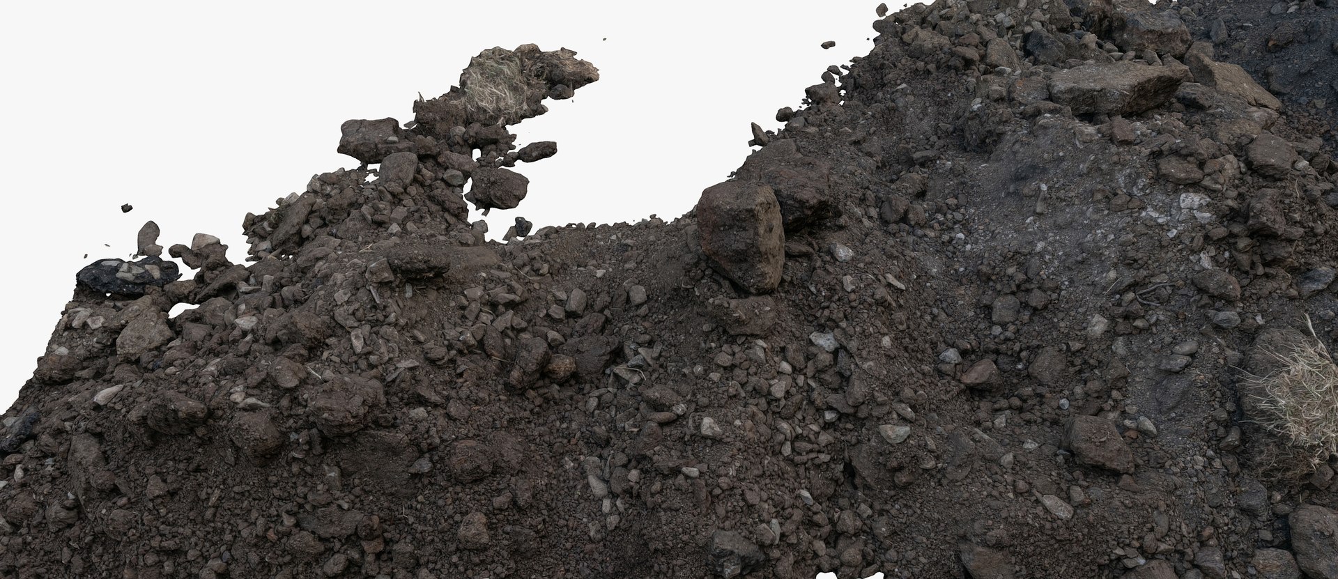 Piles Of Dark Construction Gardening Soil Mud Land Earth Dirt Heap Pile ...