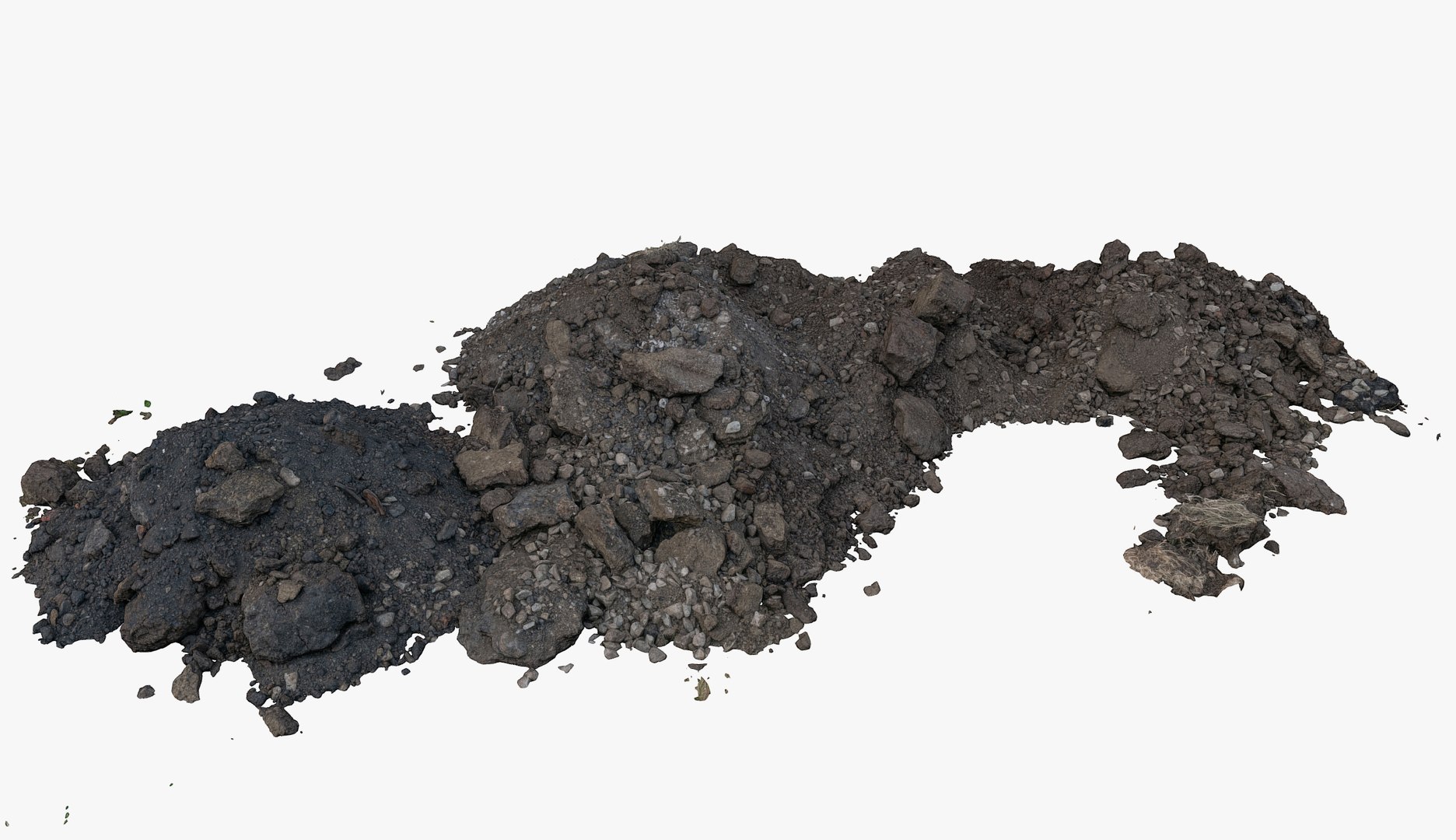 Piles Of Dark Construction Gardening Soil Mud Land Earth Dirt Heap Pile ...