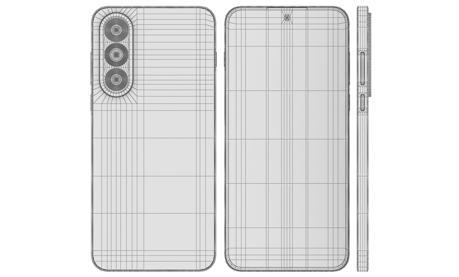 OnePlus Ace 5 Silver 3D Model - TurboSquid 2465515