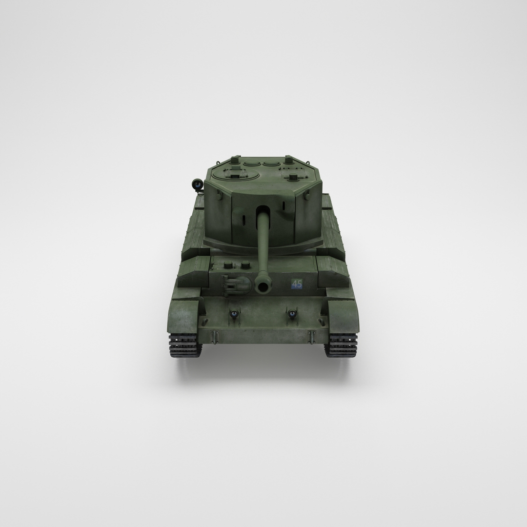 3d Model Cruiser Tank Mk Viii