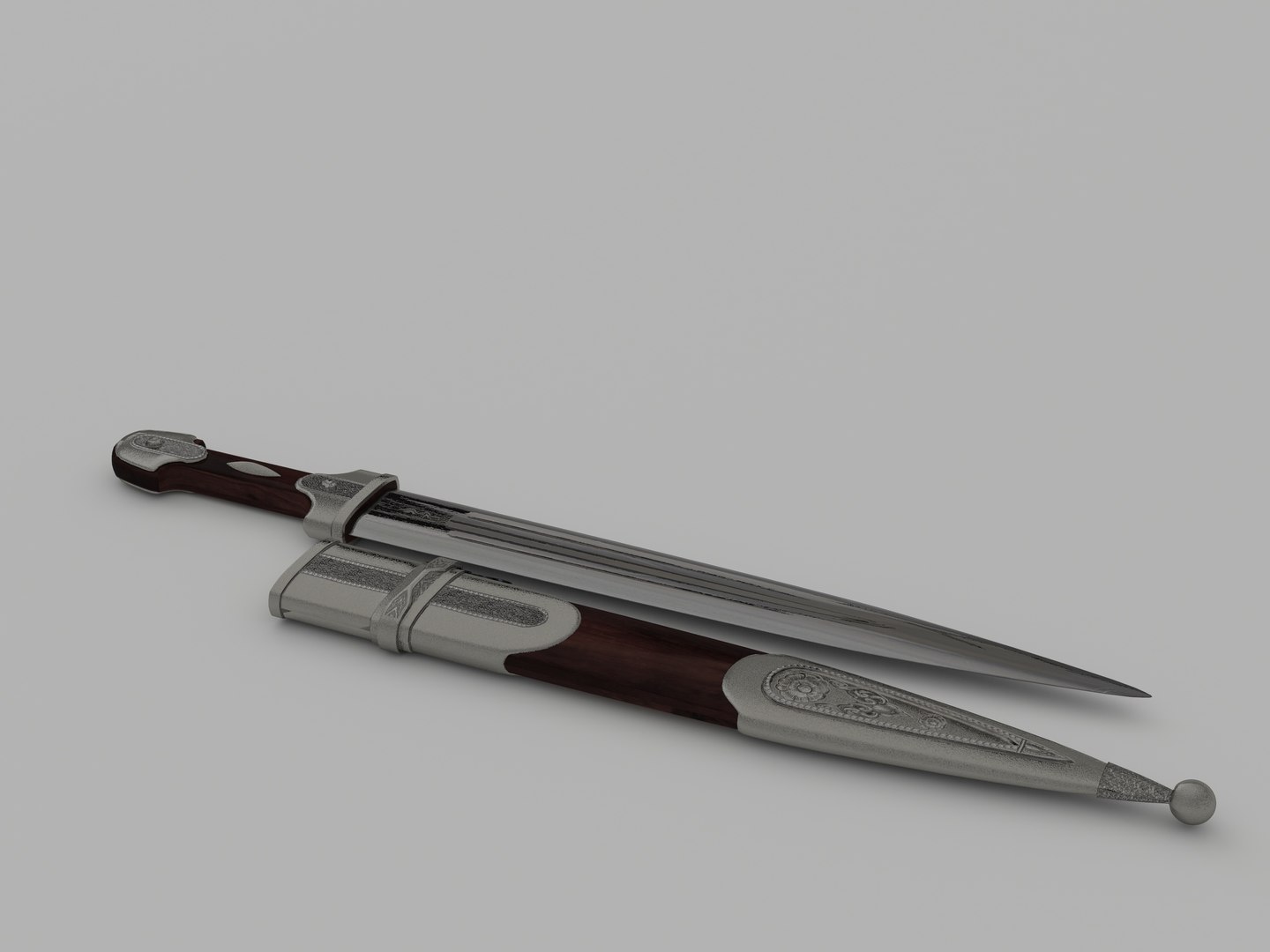 3d Model Dagger