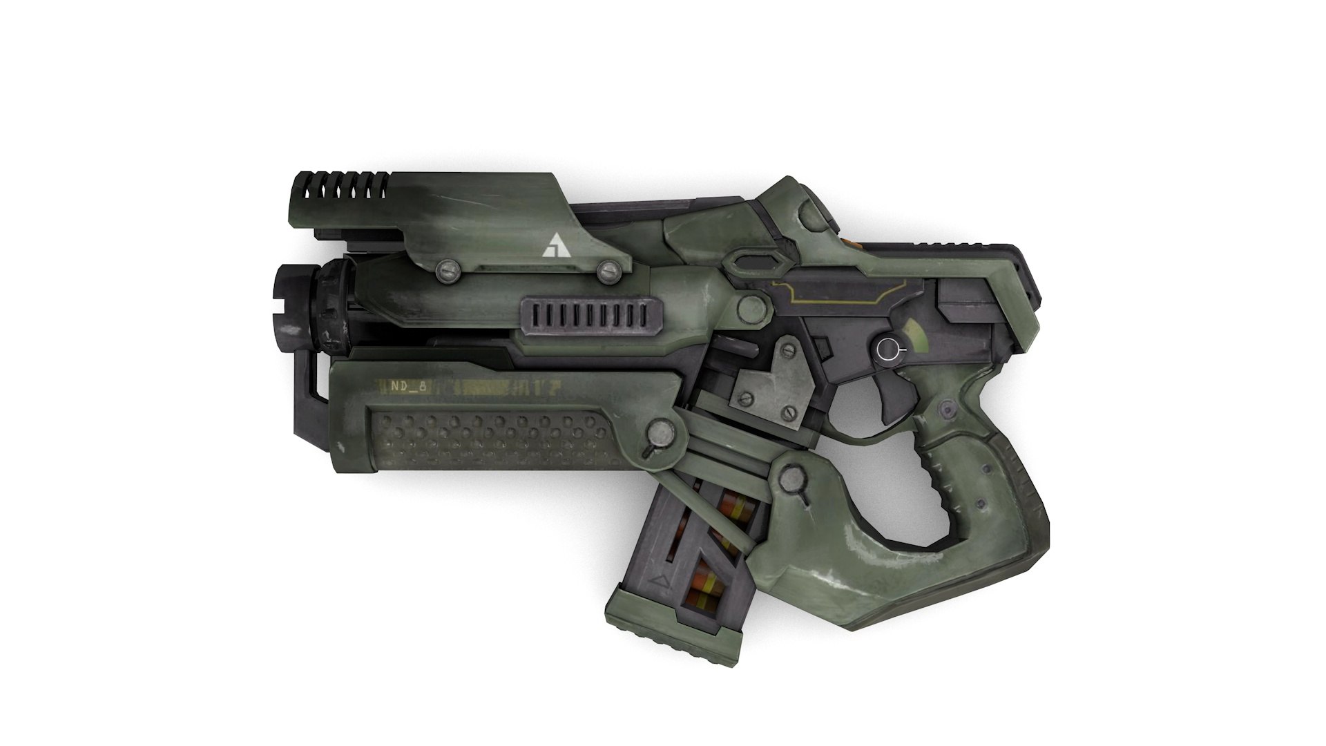 3D Burst Gun Model - TurboSquid 1885262