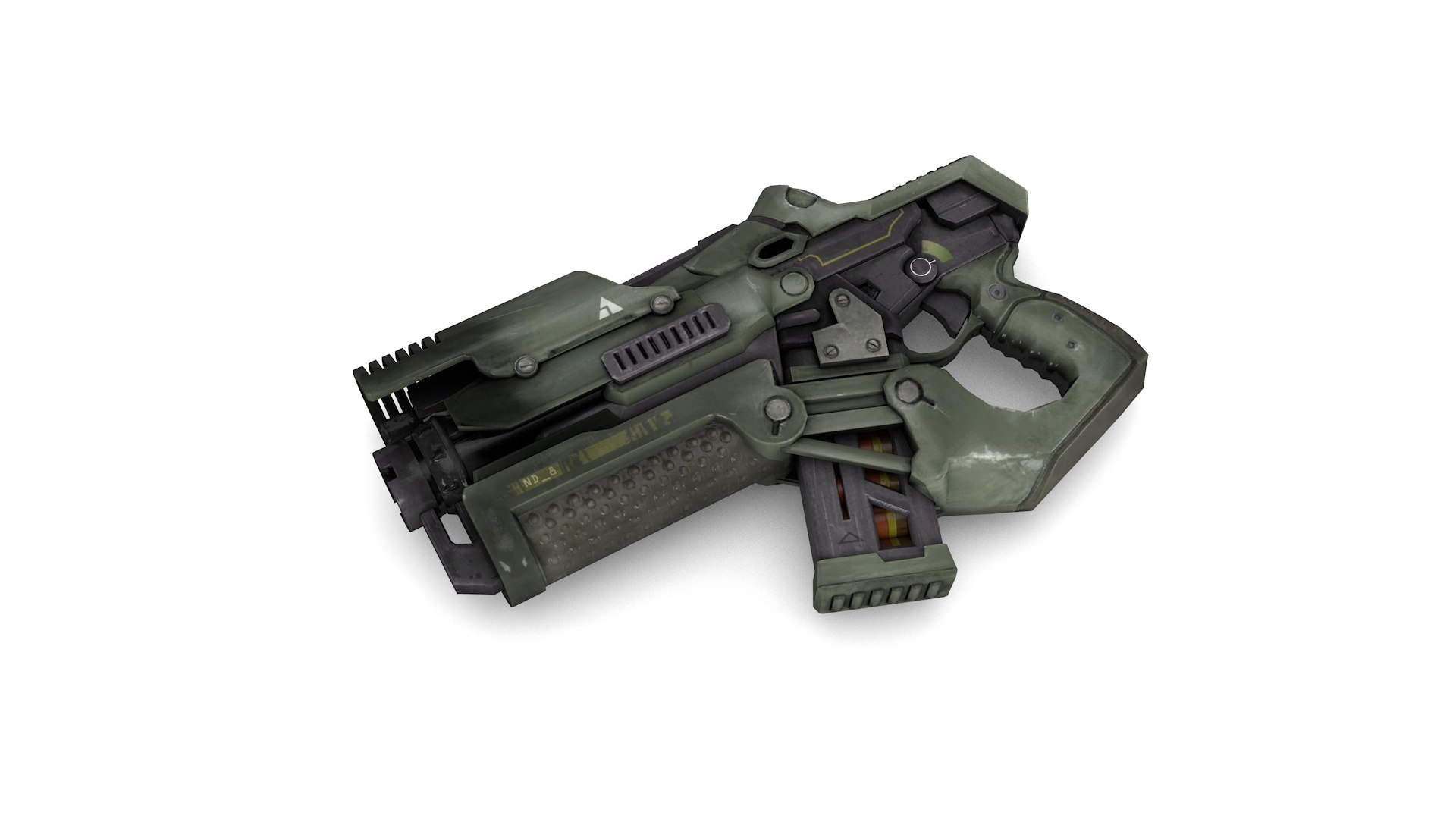 3D Burst Gun Model - TurboSquid 1885262