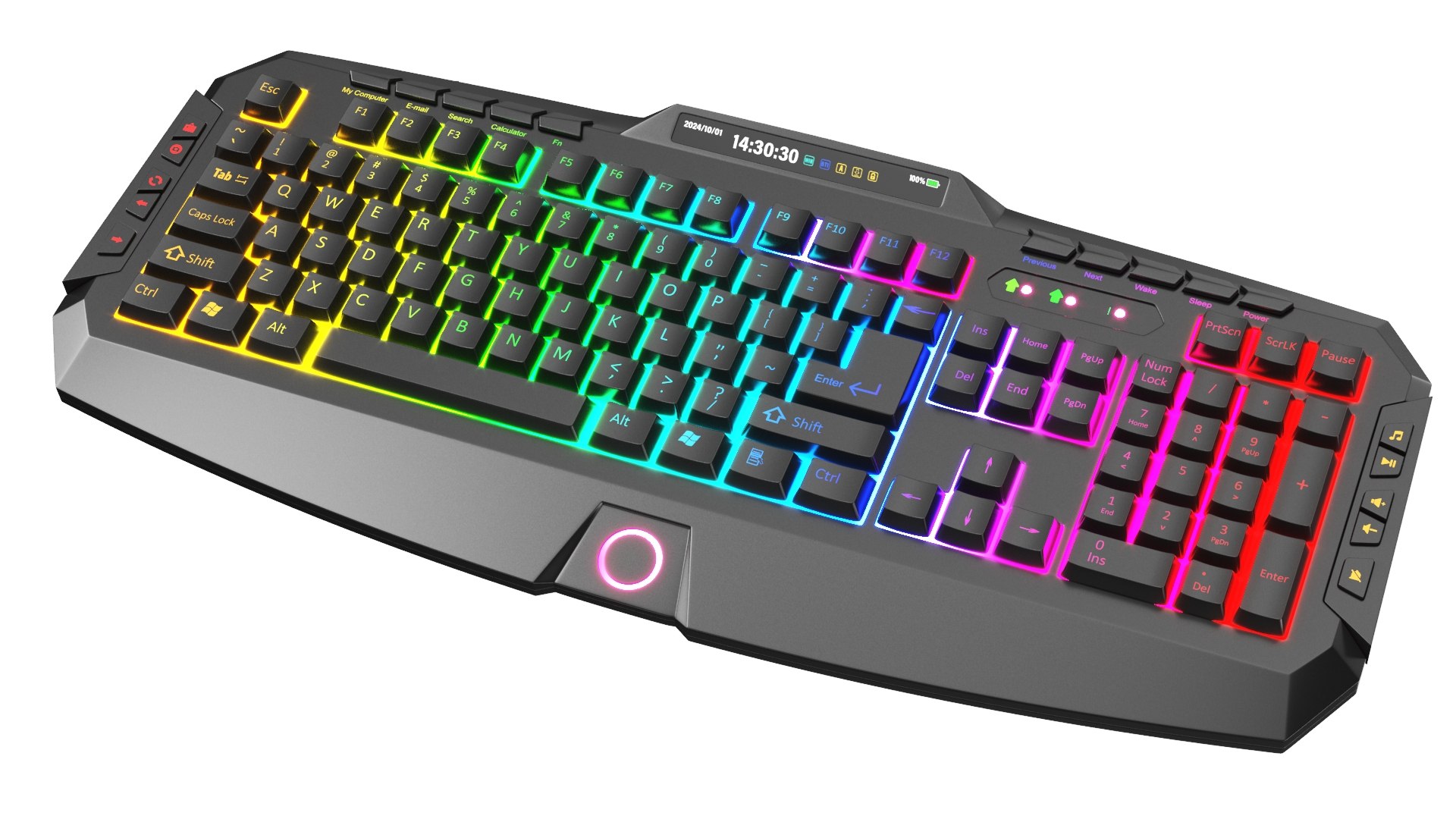 Detailed Gaming Keyboard 3D Model - TurboSquid 2301069