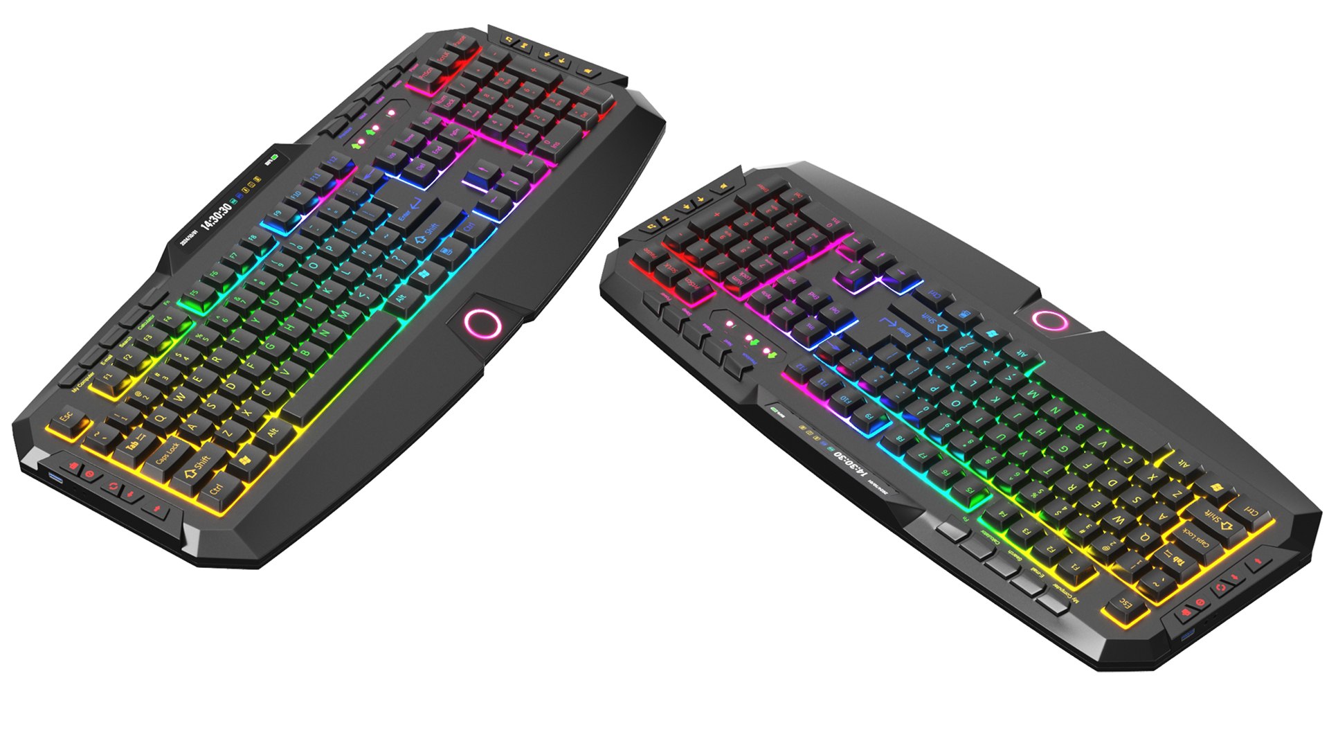 Detailed Gaming Keyboard 3D Model - TurboSquid 2301069