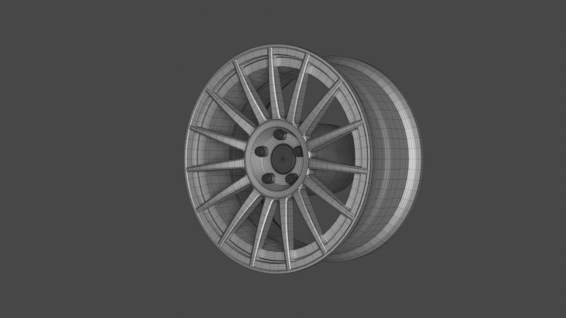 3D Rally Rim 1 model - TurboSquid 2058391