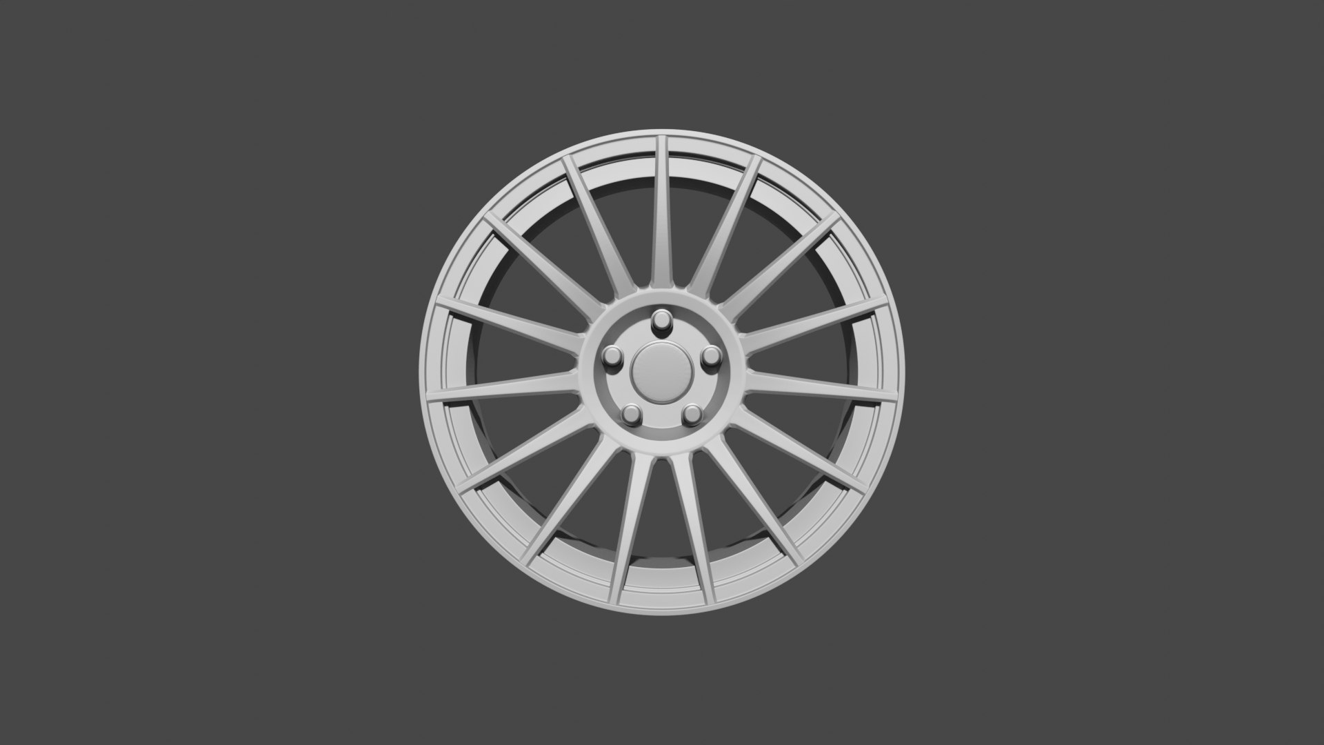 3D Rally Rim 1 model - TurboSquid 2058391