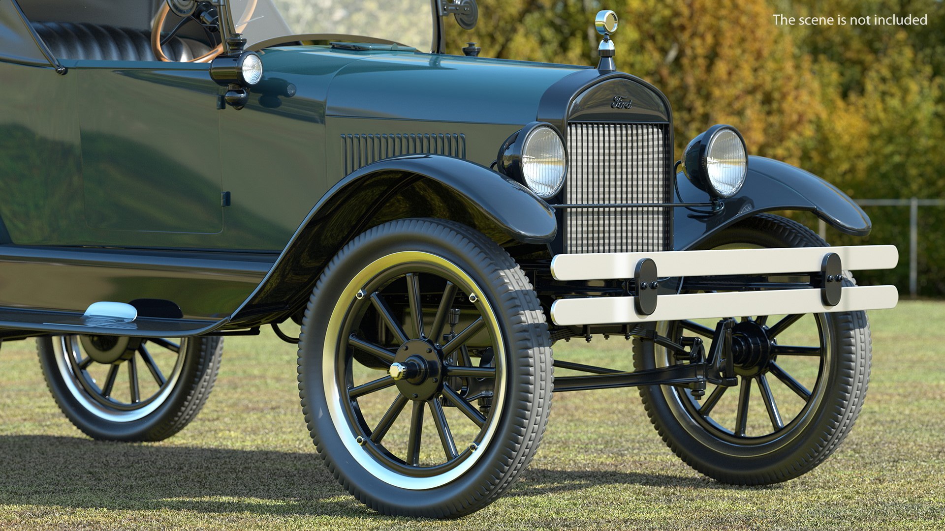 T roadster pickup rigged 3D model - TurboSquid 1550787