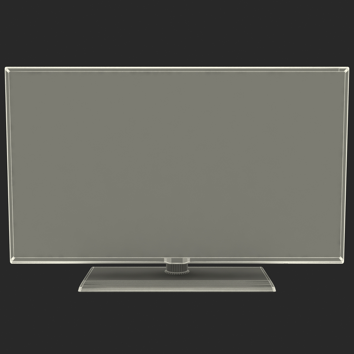 3d model samsung tv un55eh6070 55-inch
