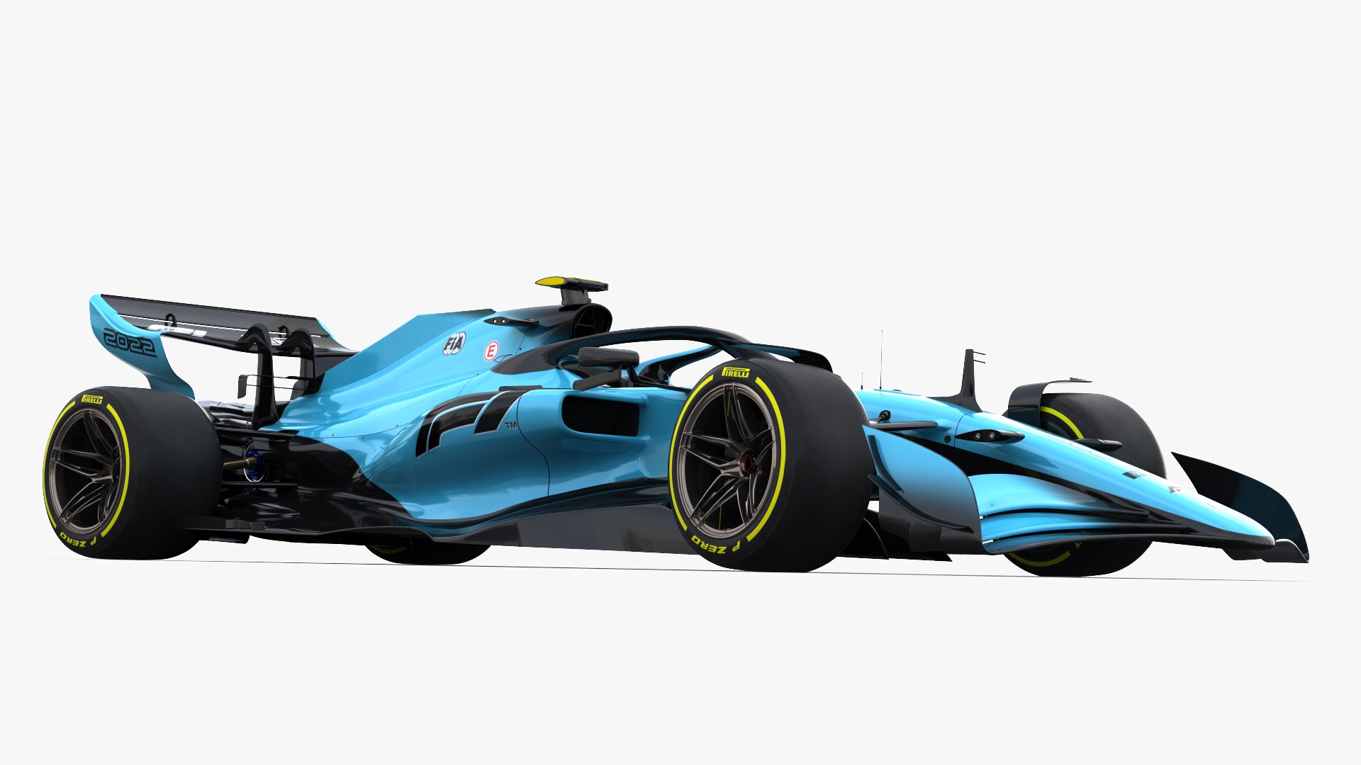 3D F1 Concept V5 2022 Template Model - TurboSquid 1813786