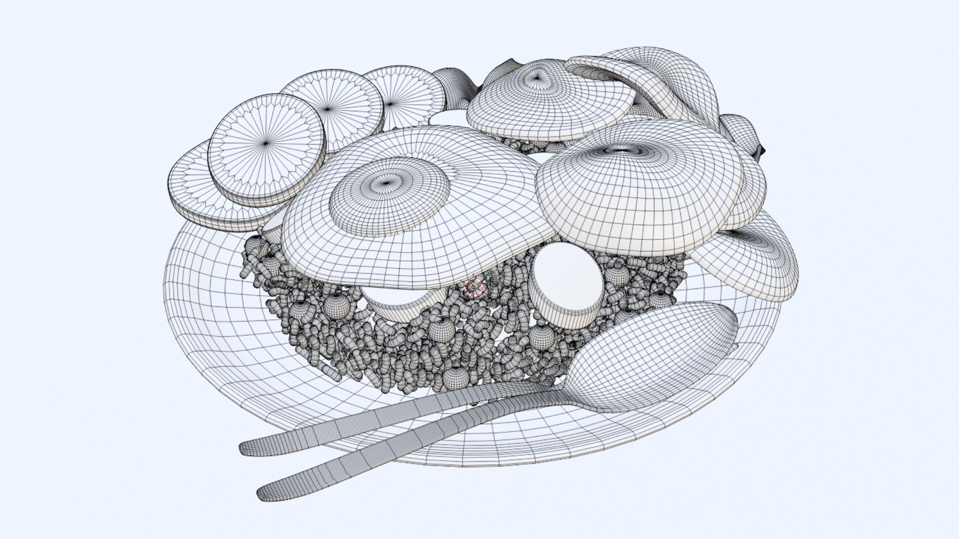 Fried Rice Nasi Goreng 001 3D - TurboSquid 2172218