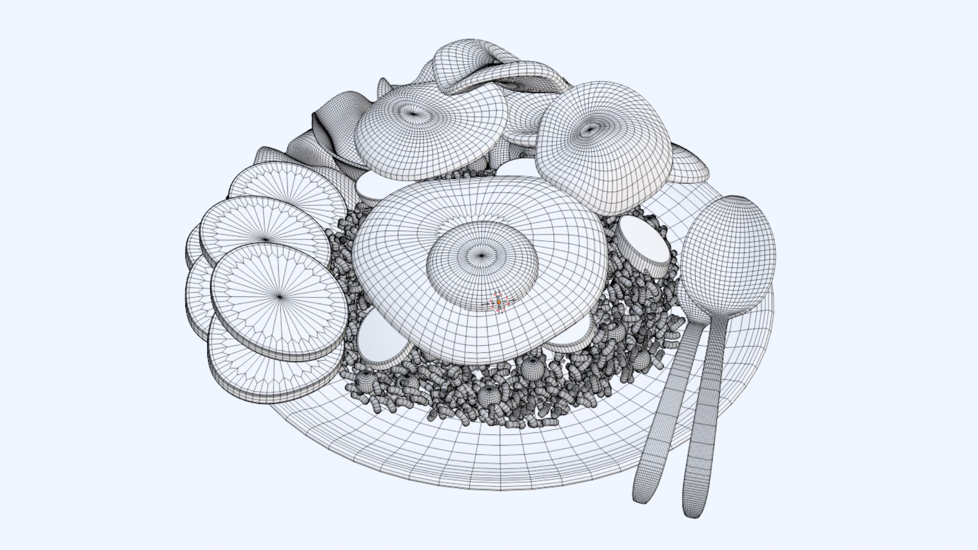 Fried Rice Nasi Goreng 001 3D - TurboSquid 2172218