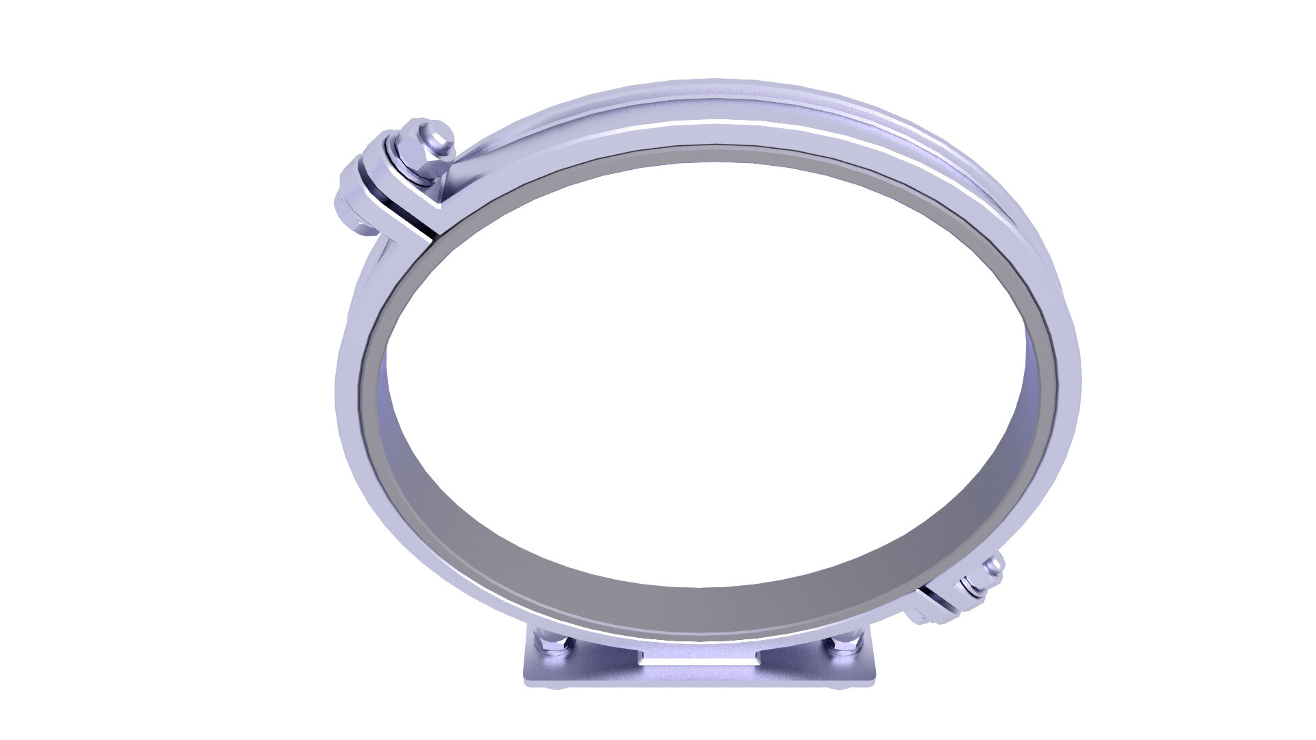 Pipe clamp model - TurboSquid 1679531