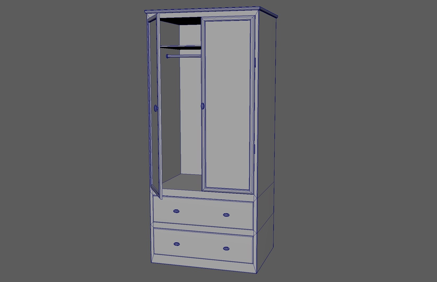 Closet 3D model - TurboSquid 1919494
