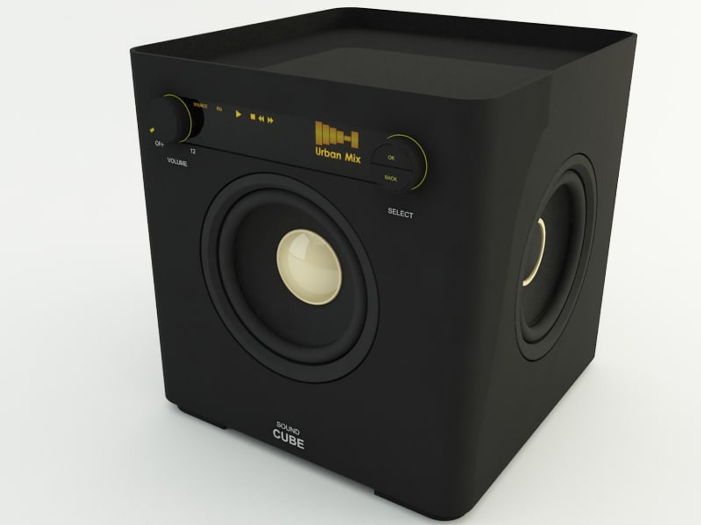 3d Model Cube