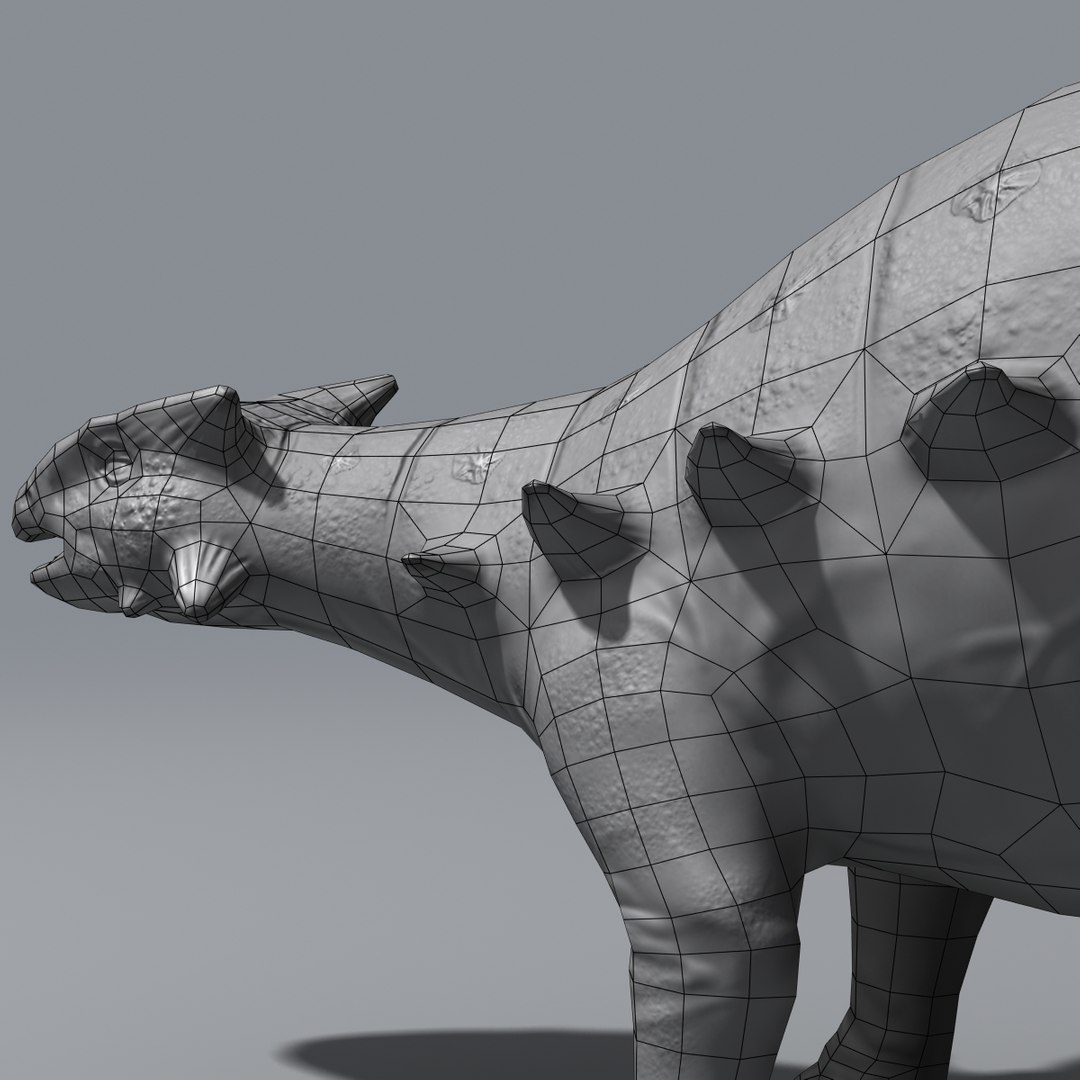 3d Ankylosaurus Cretaceous Ankylosaurs Dinosaur Model