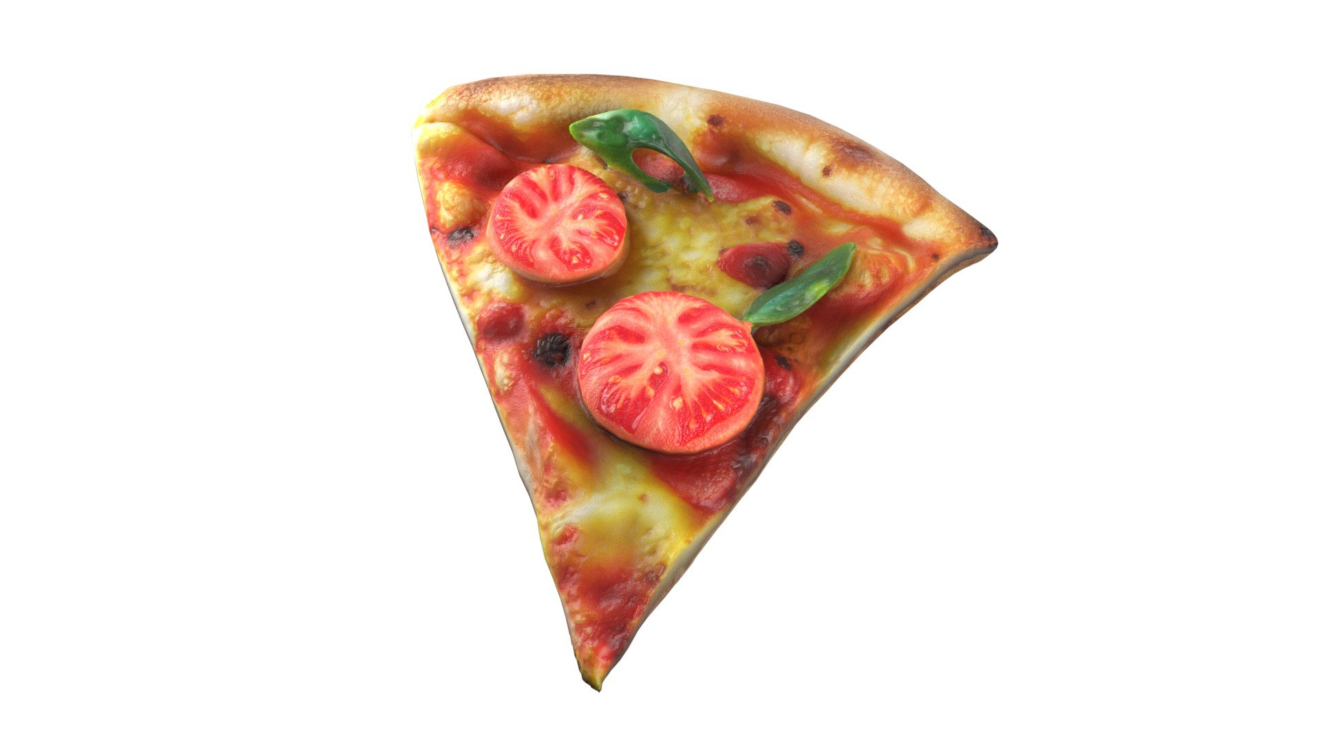 3D Pizza Slice 4 Model - TurboSquid 2387817