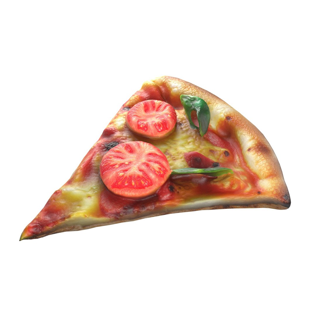 3D Pizza Slice 4 Model - TurboSquid 2387817