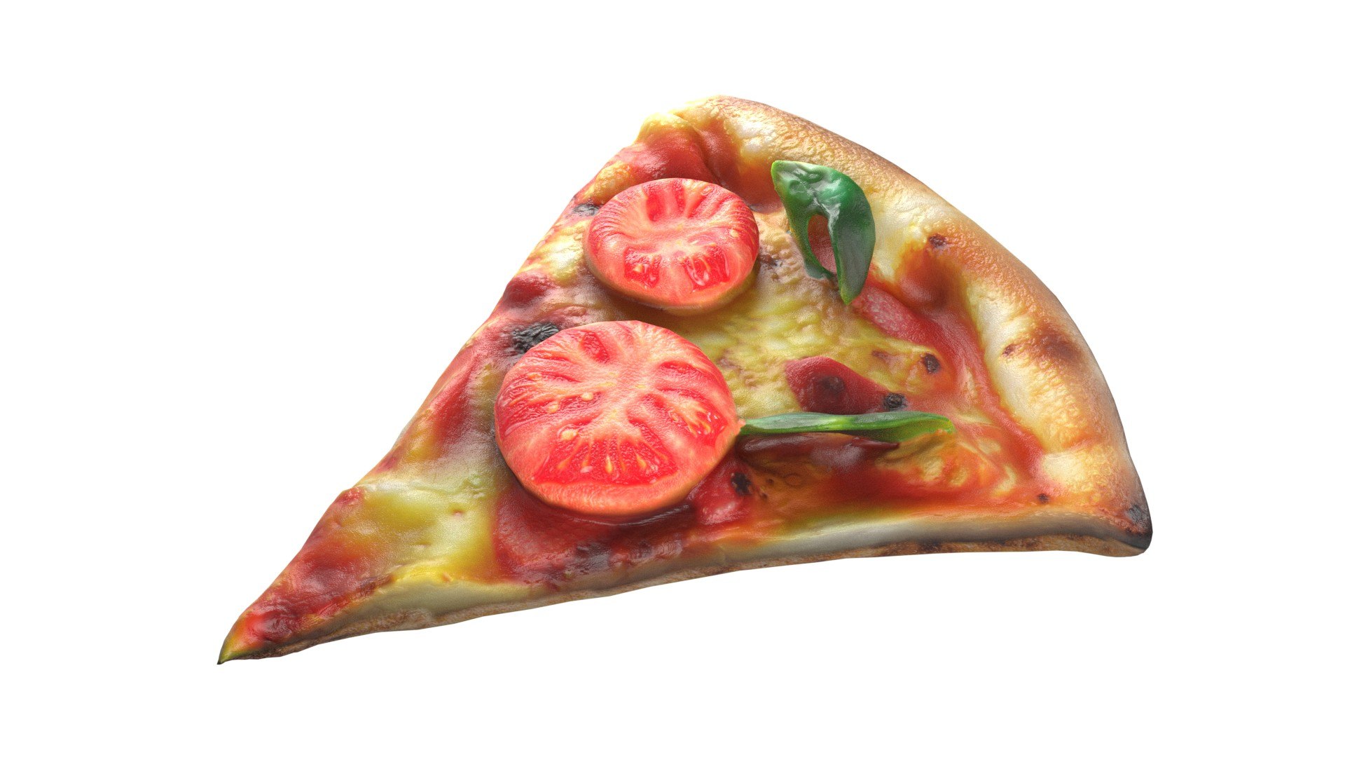 3D Pizza Slice 4 Model - TurboSquid 2387817
