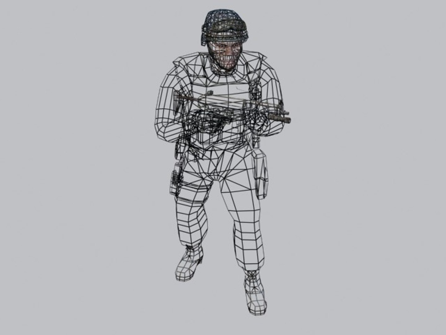 police swat team hummer 3d max