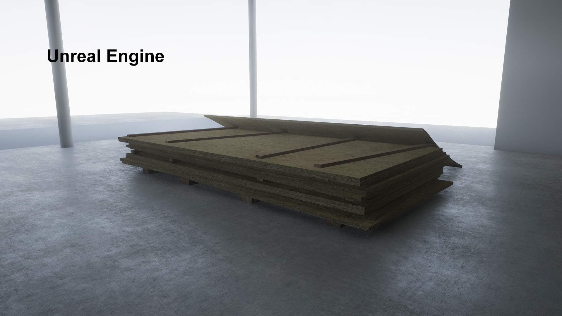 Stack Of Plywoods Chipboard PBR 2 3D Model - TurboSquid 2186543