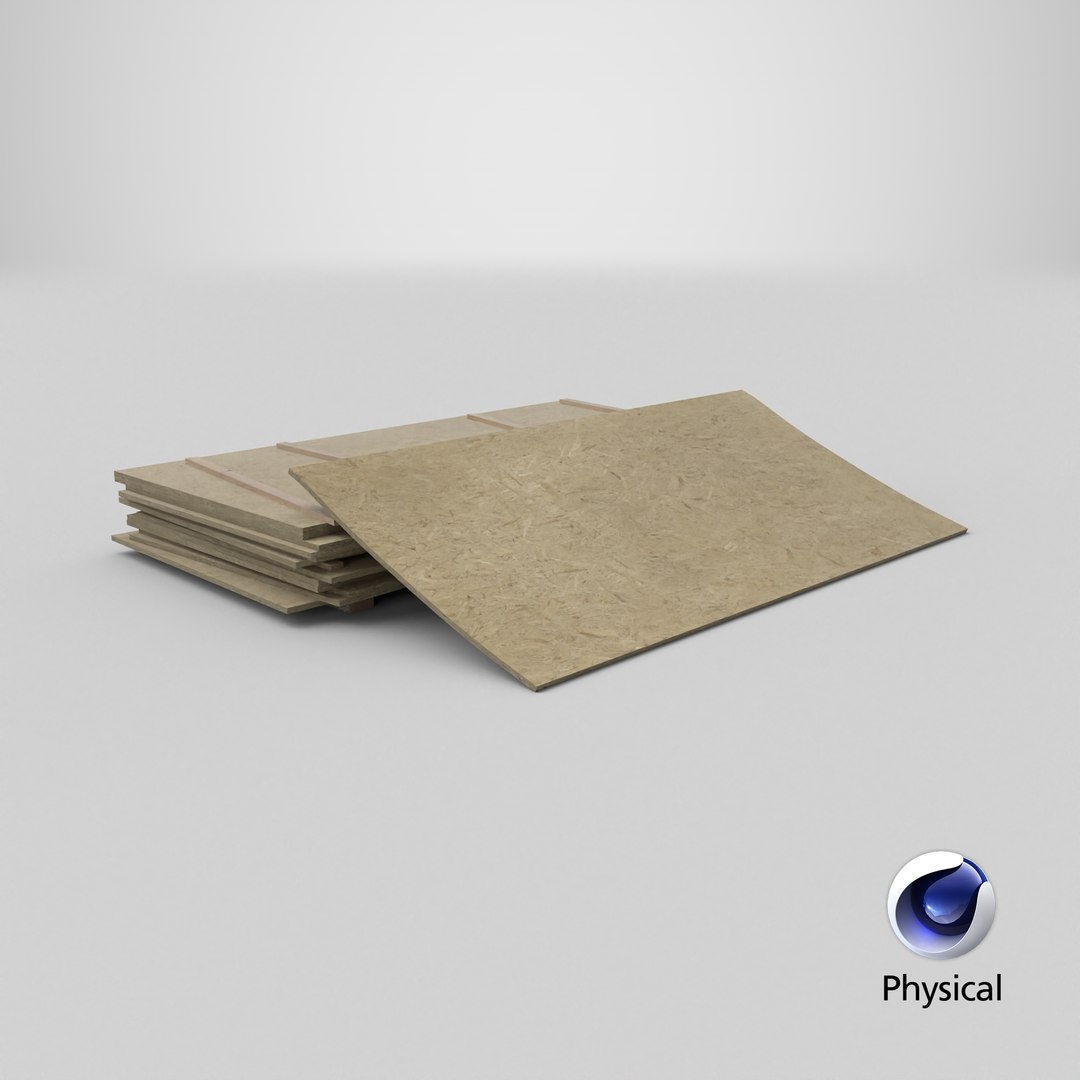 Stack Of Plywoods Chipboard PBR 2 3D Model - TurboSquid 2186543