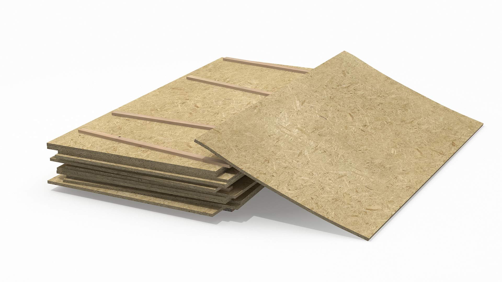 Stack Of Plywoods Chipboard PBR 2 3D Model - TurboSquid 2186543