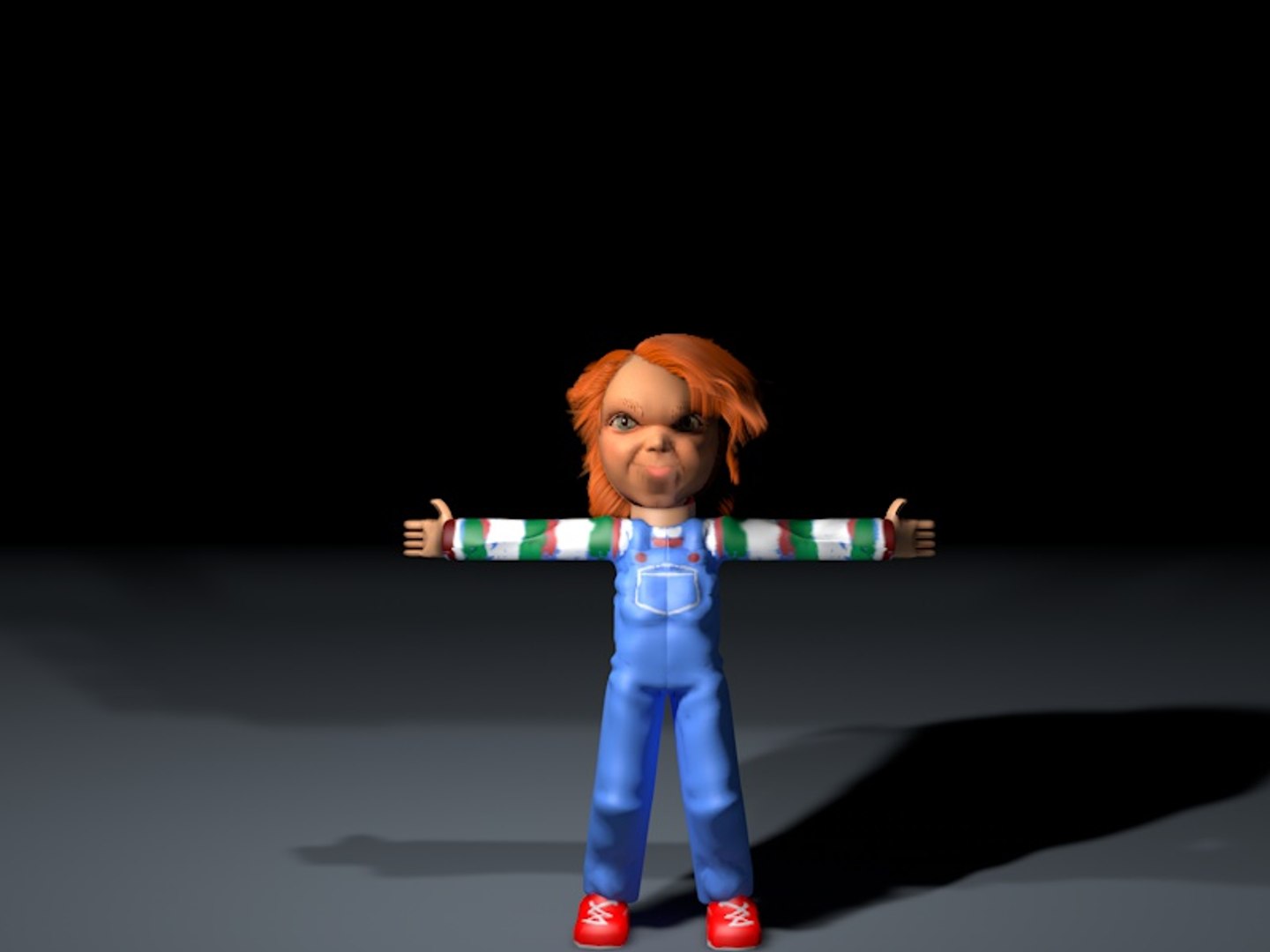 Childs Play Chucky 3D Model - TurboSquid 1283368