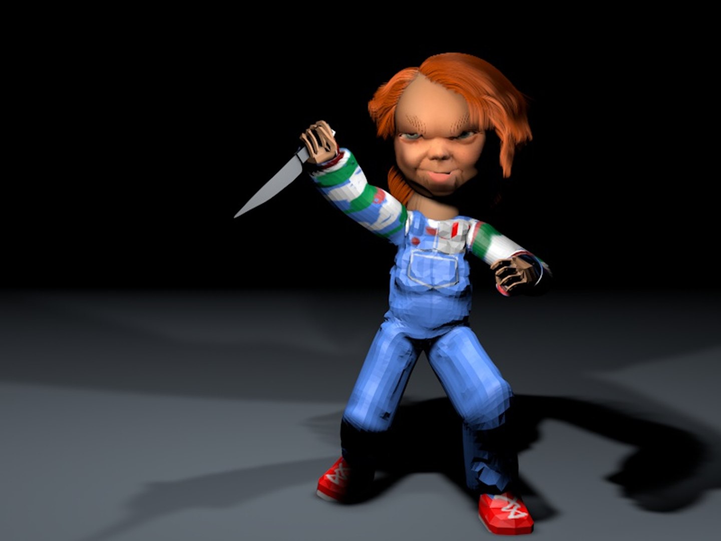 Childs Play Chucky 3D Model - TurboSquid 1283368