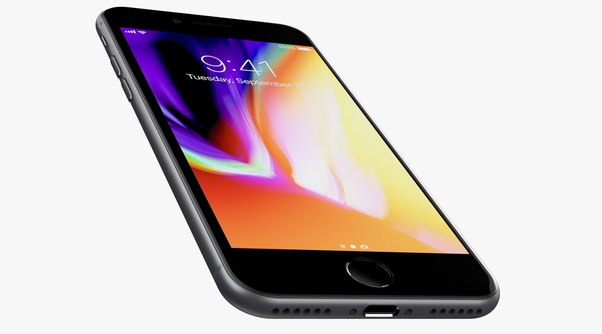 3D model apple iphone 8 black - TurboSquid 1183968