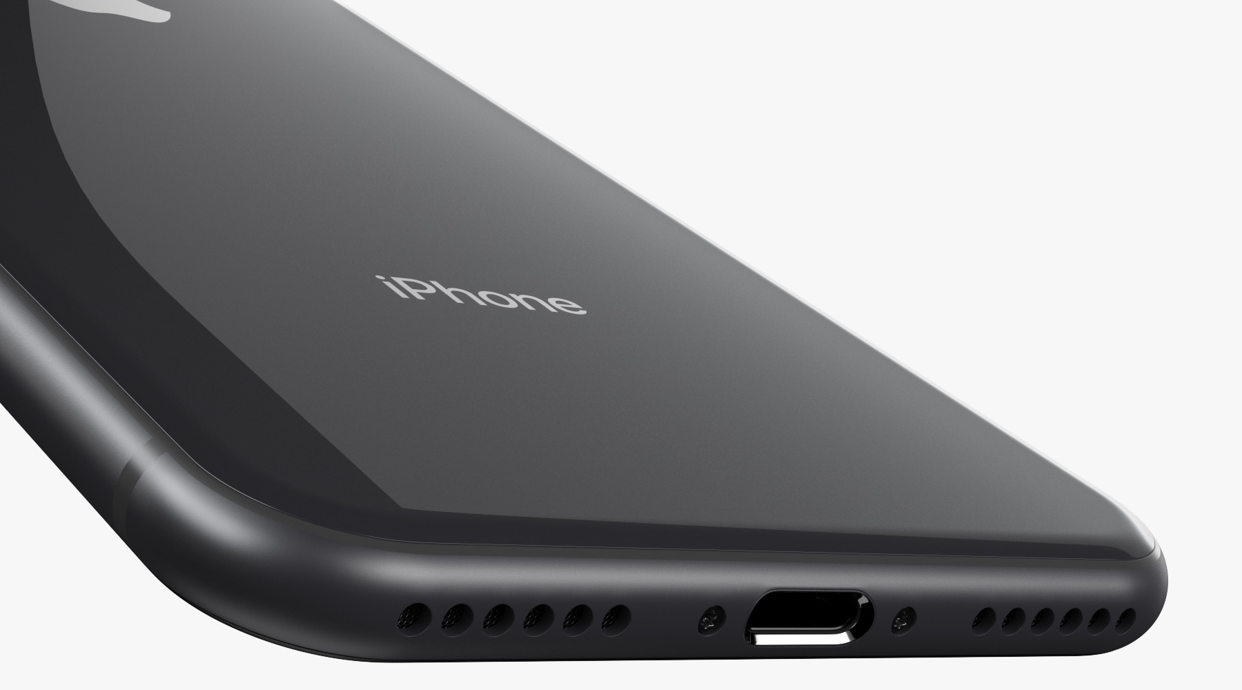 3D model apple iphone 8 black - TurboSquid 1183968