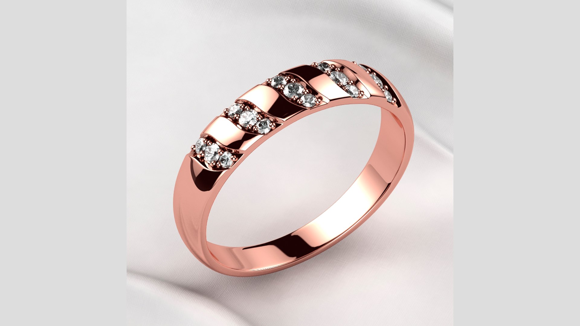 3D Wedding Gold Ring Model - TurboSquid 1777964