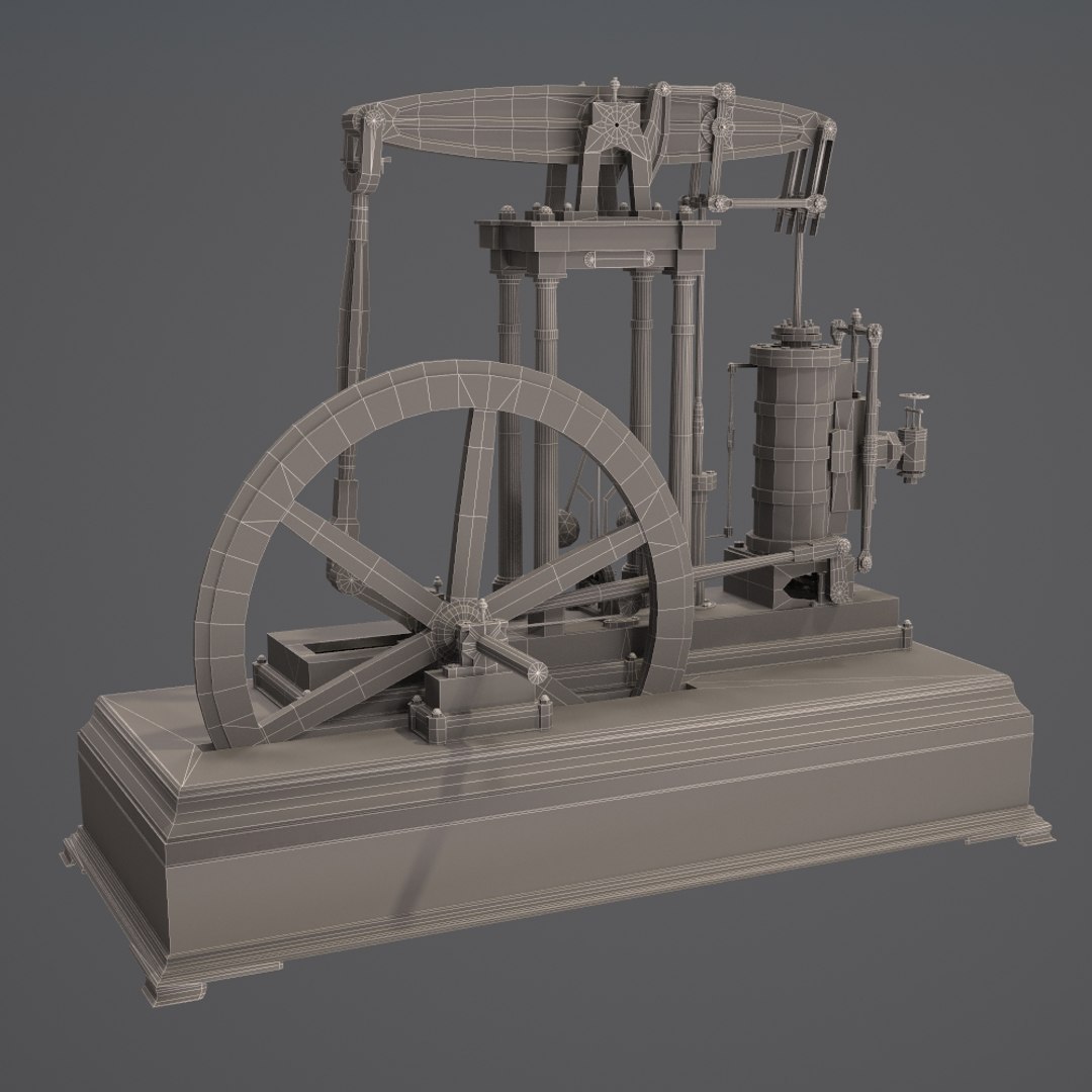 3d model beam engine