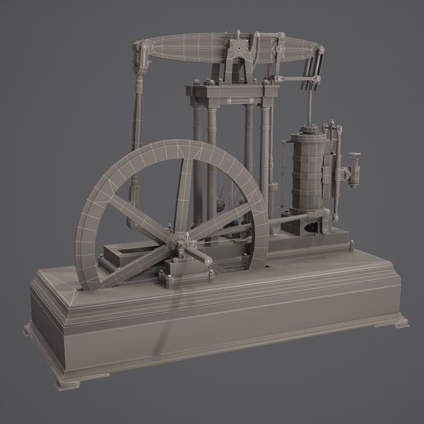 3d model beam engine