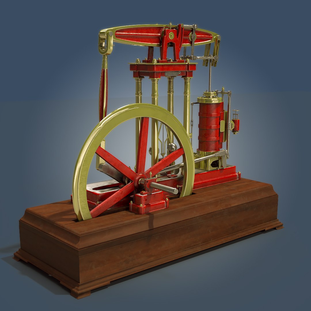 3d model beam engine