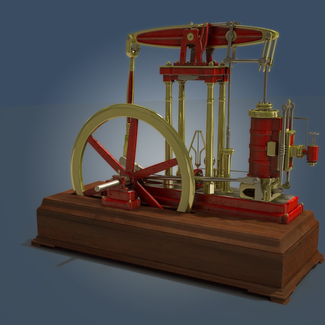 3d model beam engine